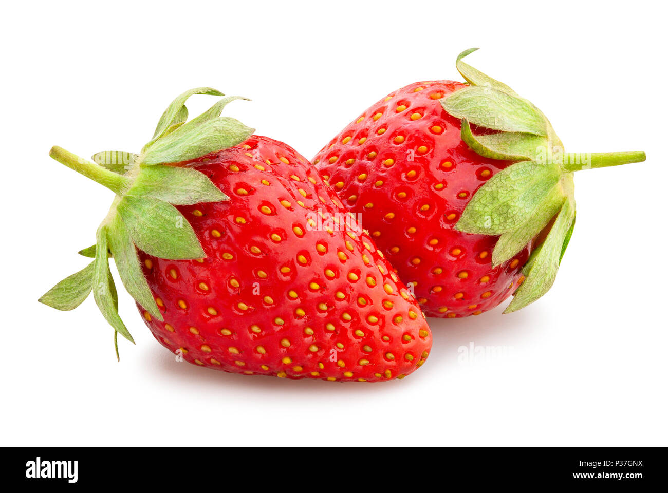 strawberry path isolated Stock Photo - Alamy