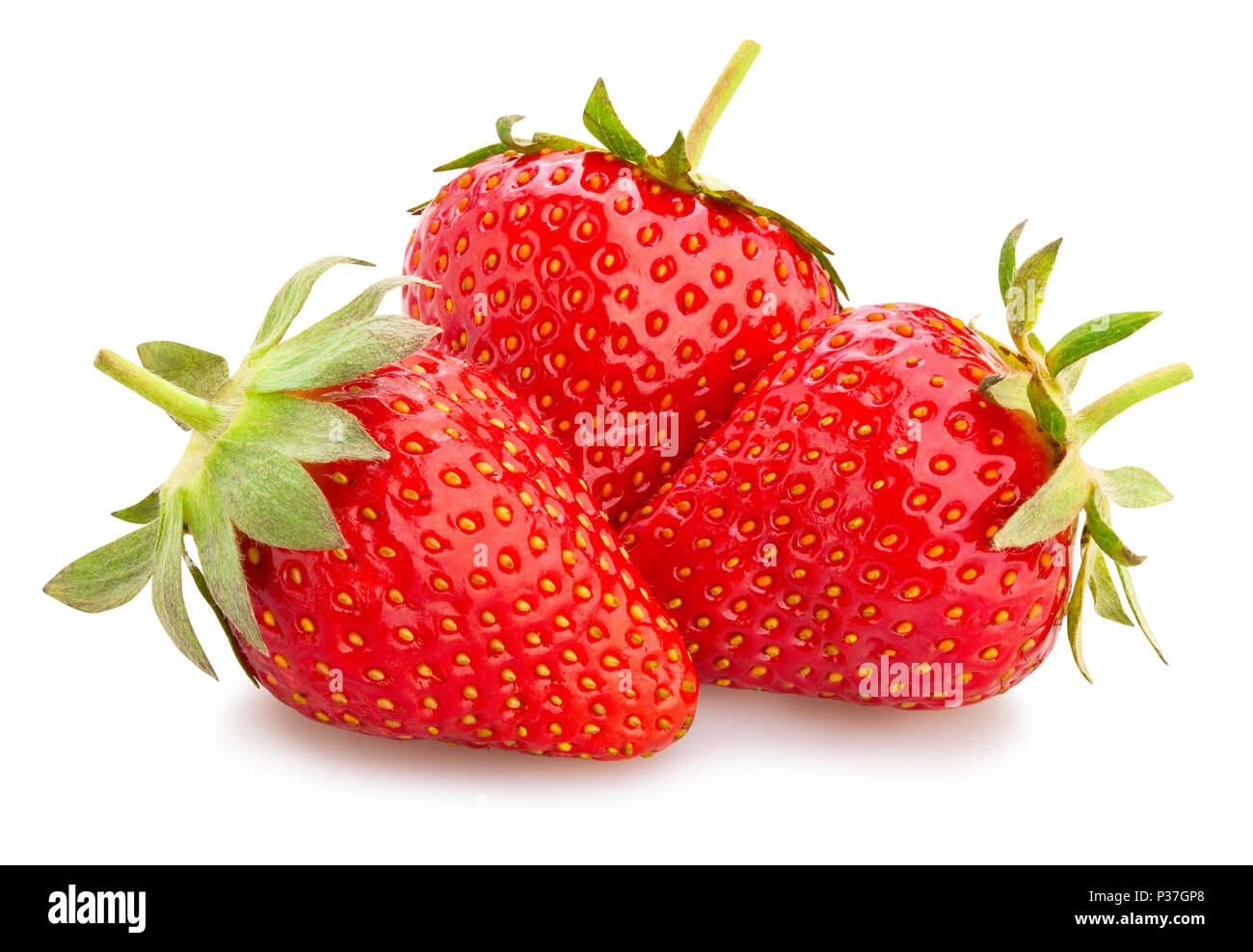 strawberry path isolated Stock Photo - Alamy