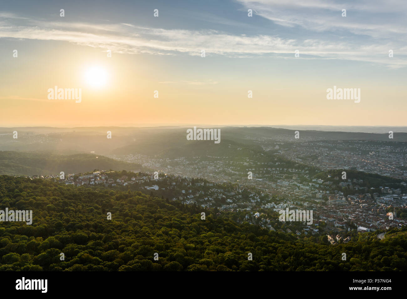 Stuttgart sunset hi-res stock photography and images - Alamy