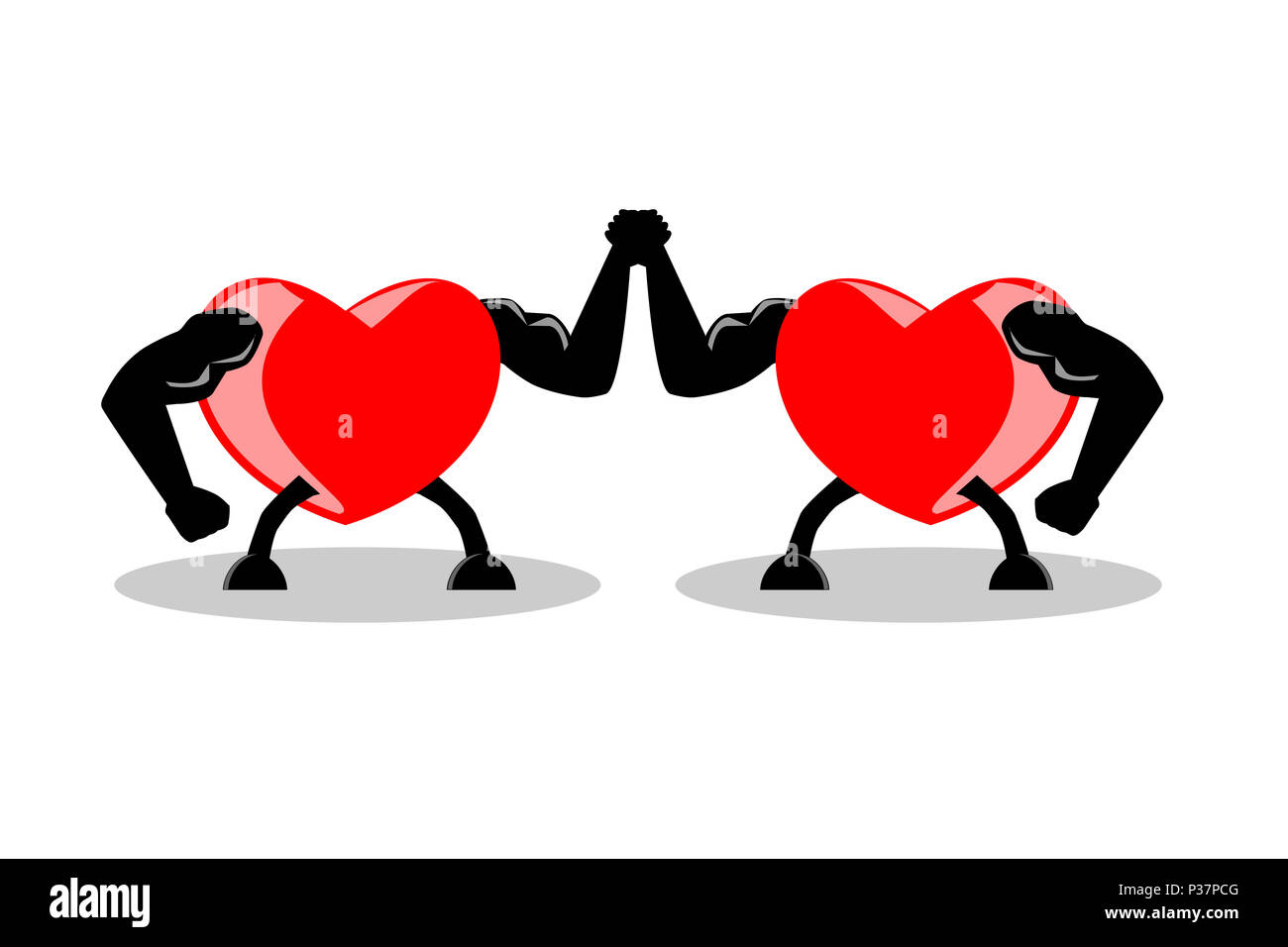 Gay couple holding hands Cut Out Stock Images & Pictures - Alamy