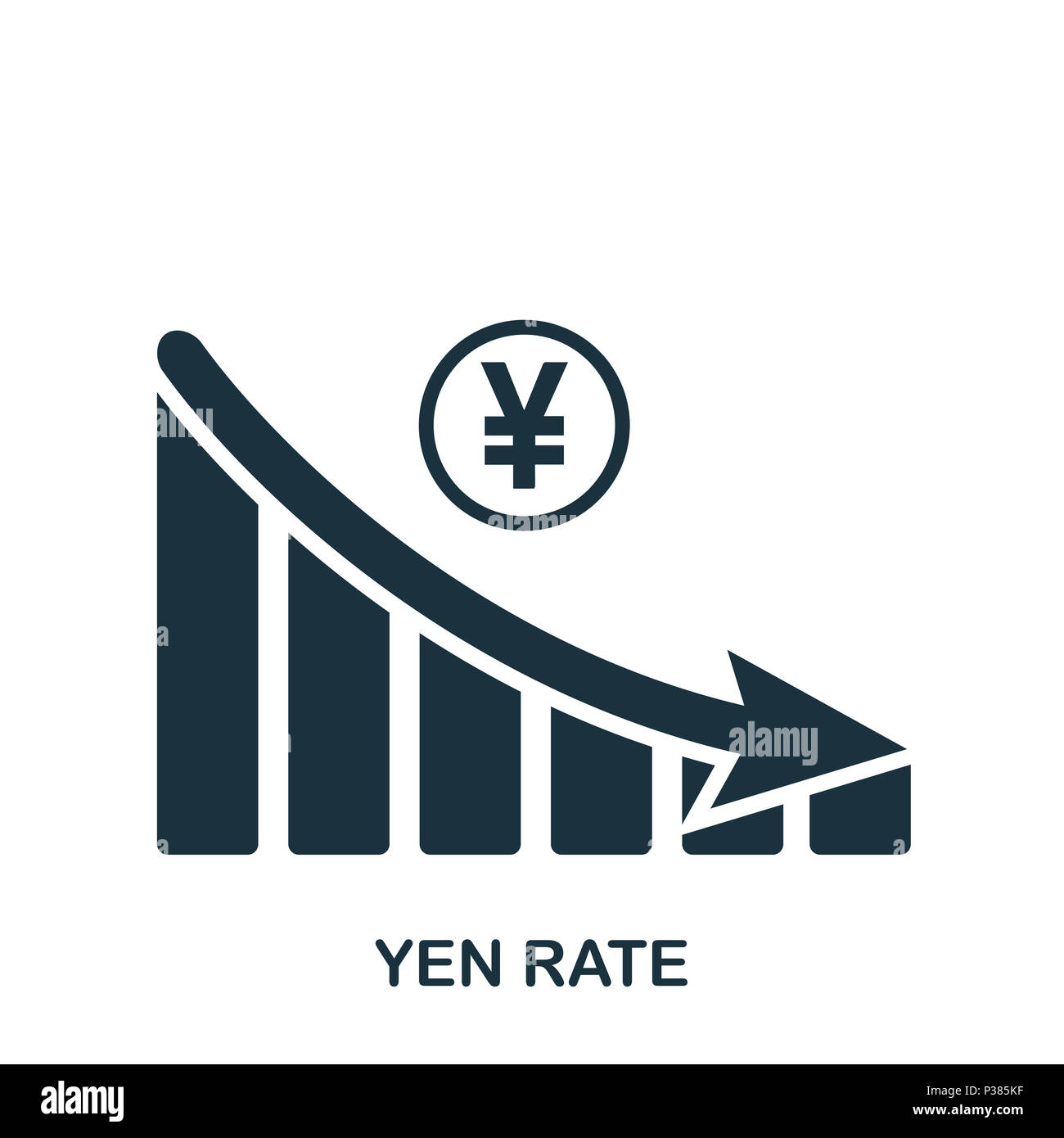 Yen icon hi-res stock photography and images - Alamy