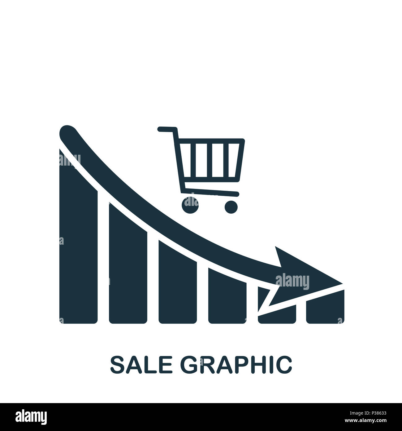 Sales decrease chart hi-res stock photography and images - Alamy