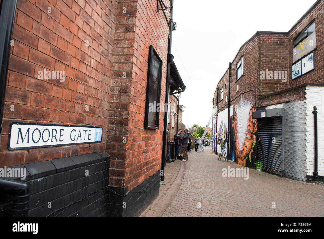 Street art nottingham hi-res stock photography and images - Alamy