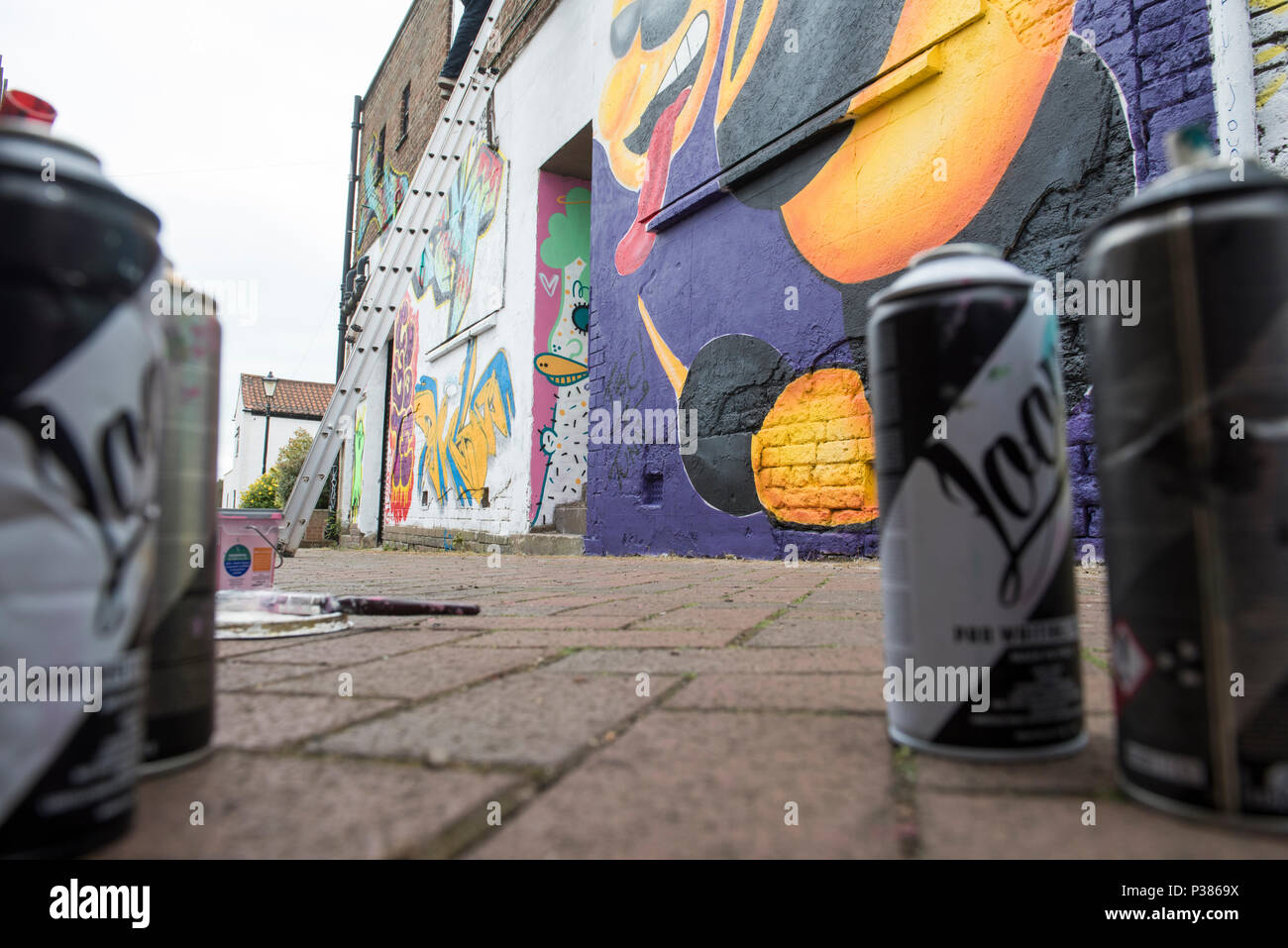 Street art nottingham hi-res stock photography and images - Alamy
