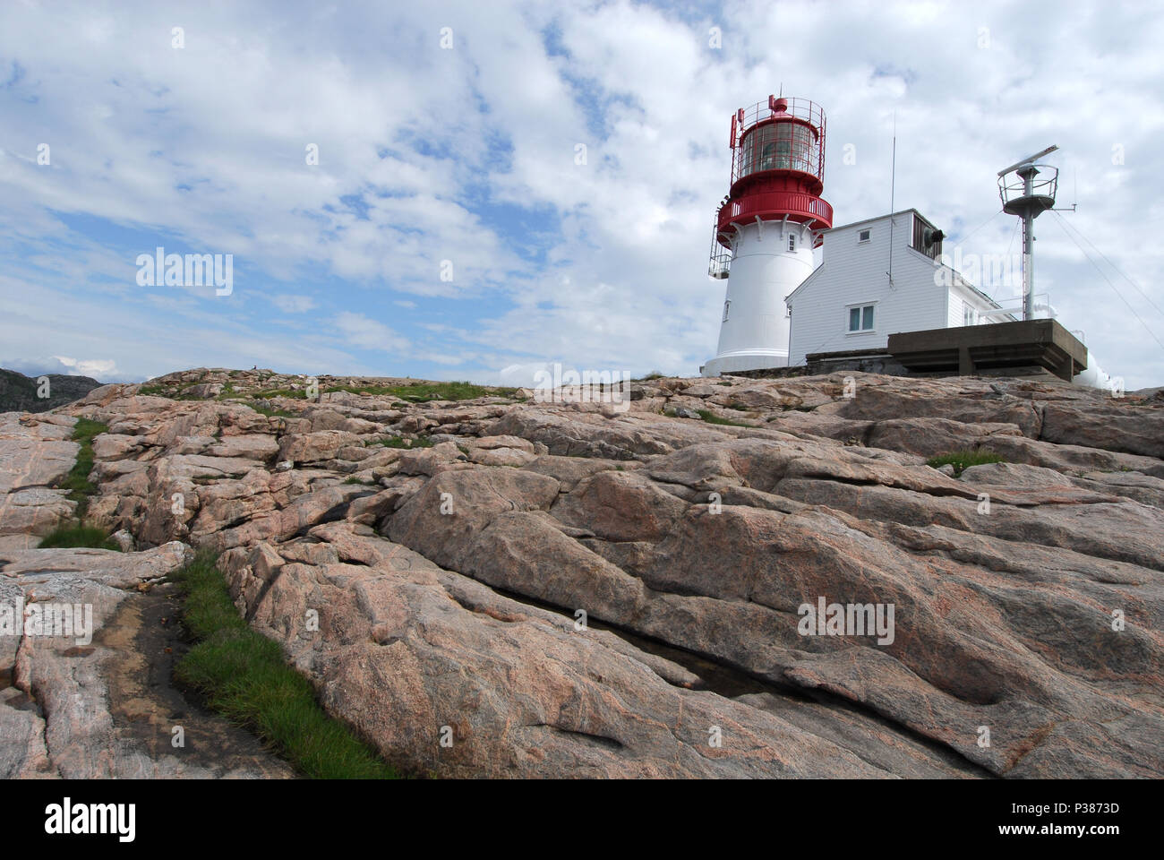 Lighthouse Cape Lindesnes South Cape High Resolution Stock Photography ...