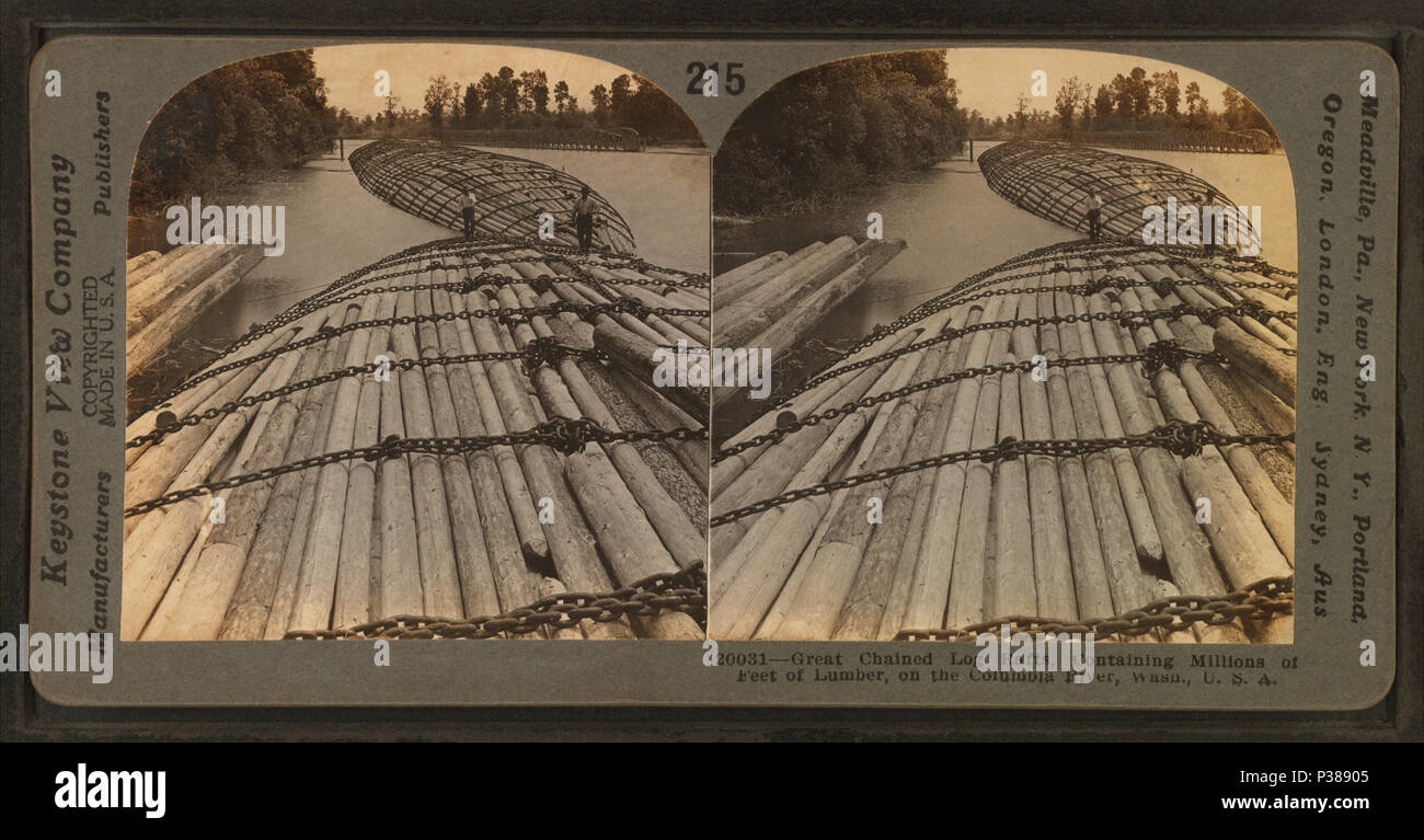 Log rafts hi-res stock photography and images - Alamy