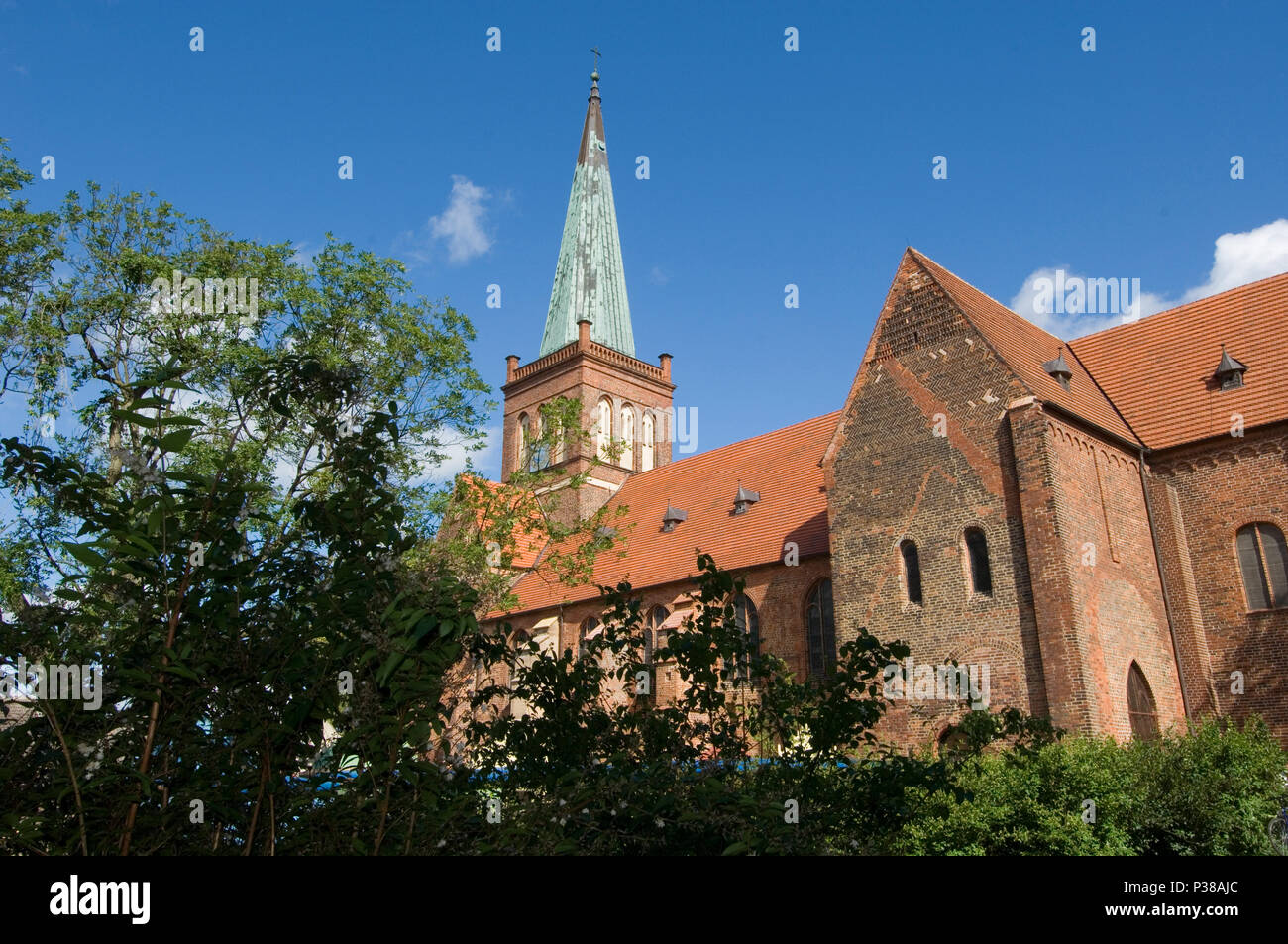 Bergen, Germany, the St. Mary's Church Stock Photo - Alamy