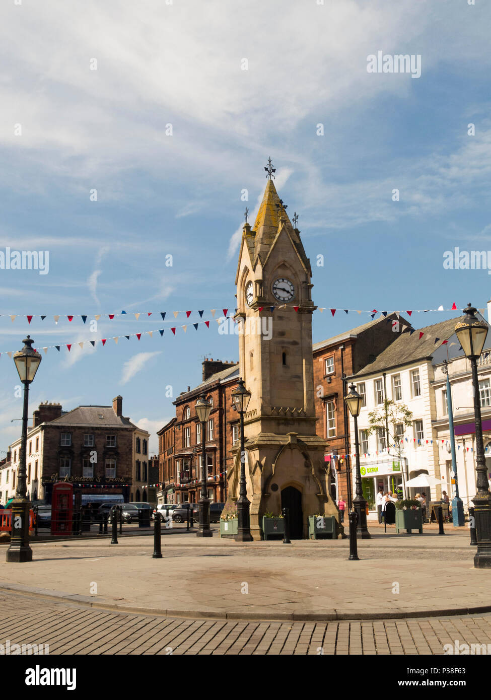 Penrith clock tower hi-res stock photography and images - Alamy