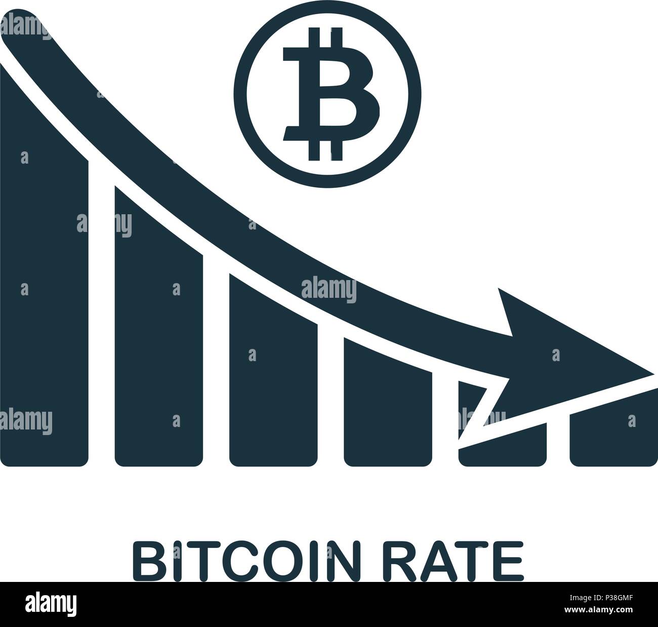 Bitcoin chart Stock Vector Images - Alamy