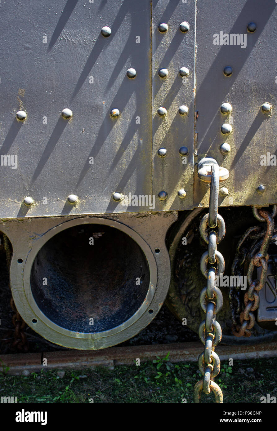 On the rail Looking for under a railway Car Stock Photo - Alamy