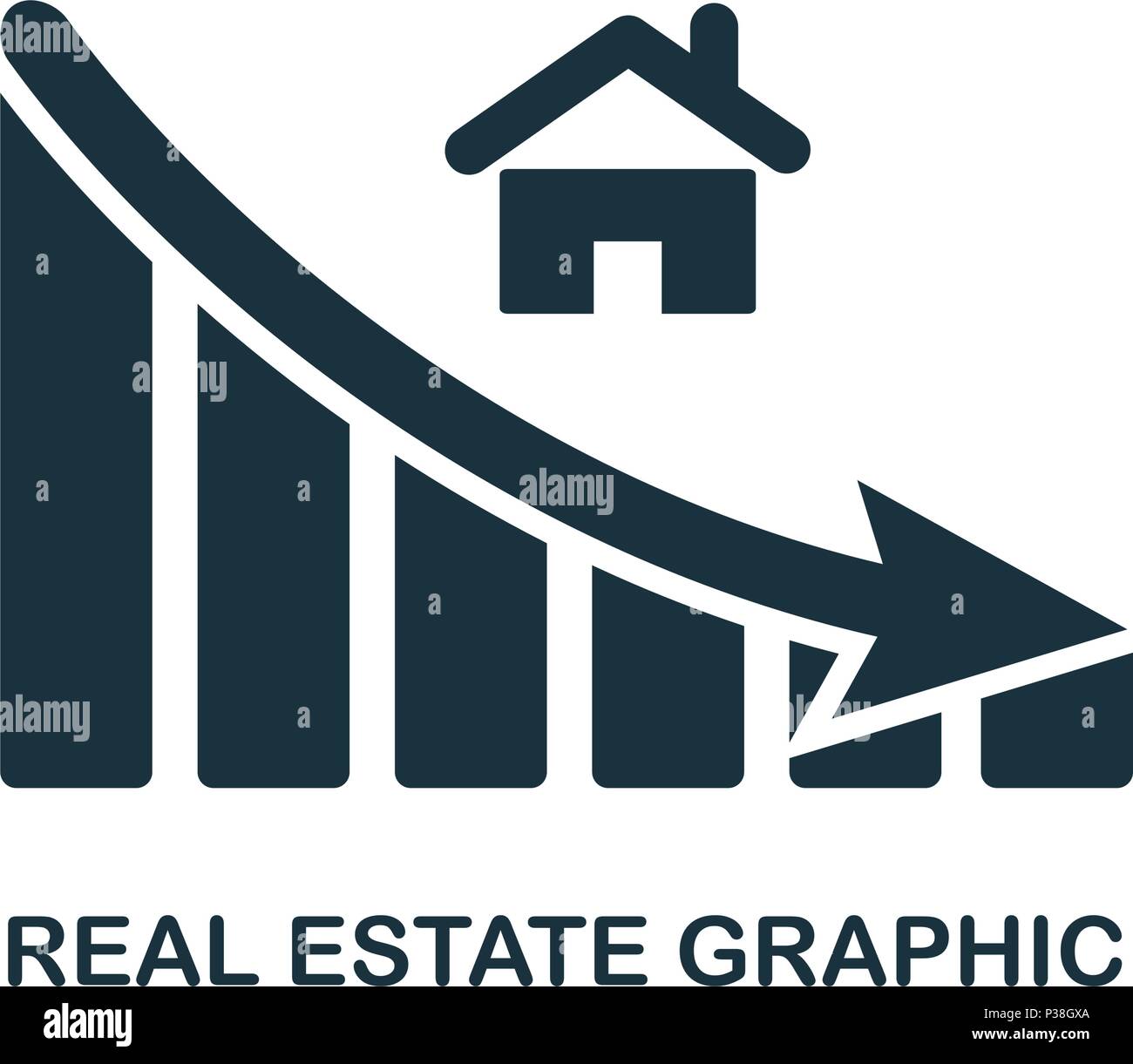 Sales graph decline hi-res stock photography and images - Alamy