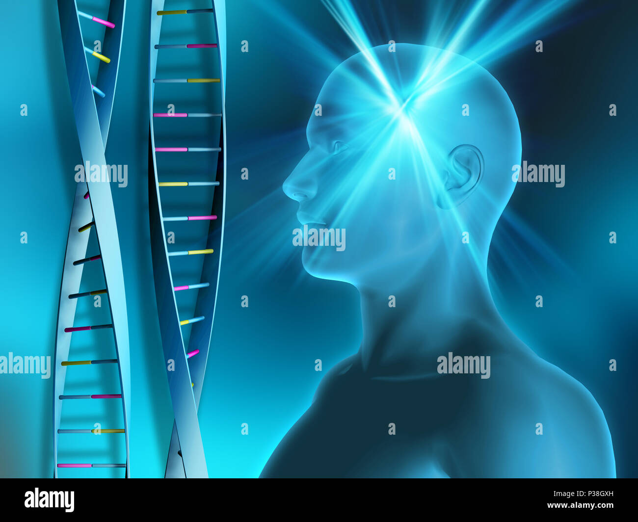 Dna strands on scientific hi-res stock photography and images - Alamy