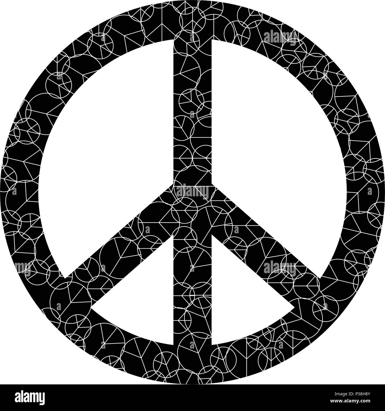 Isolated abstract peace symbol Stock Vector Image & Art - Alamy