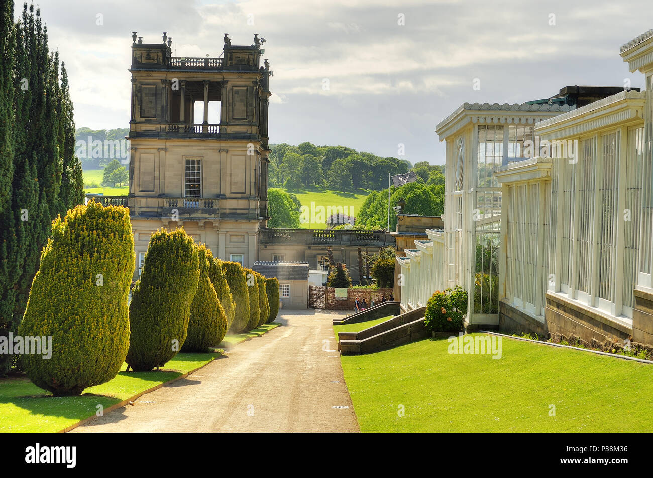Chatsworth House, Derbyshire, Britain Stock Photo - Alamy