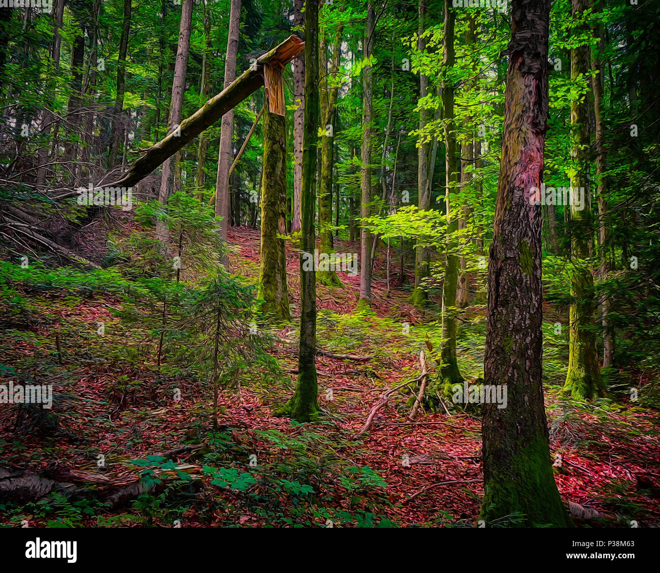 DIGITAL ART: Fallen Pride Stock Photo - Alamy