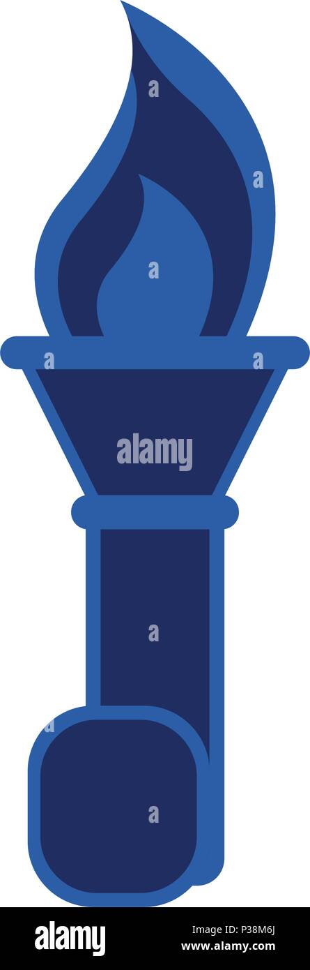 Isolated torch icon Stock Vector Image & Art - Alamy