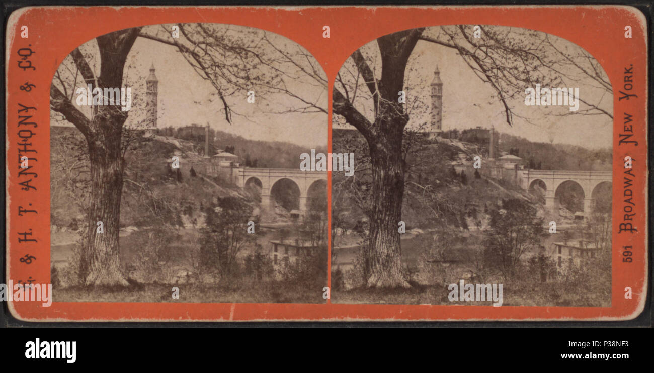 139 High Bridge. View of Bridge and Tower, from Robert N. Dennis ...