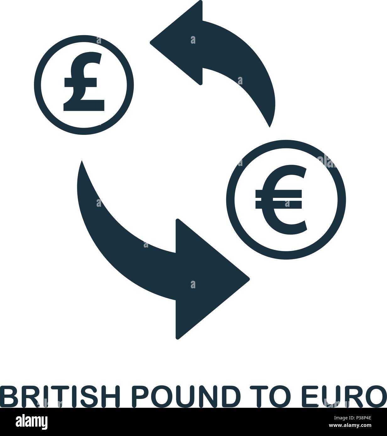 Euro pound currency exchange Stock Vector Images - Alamy