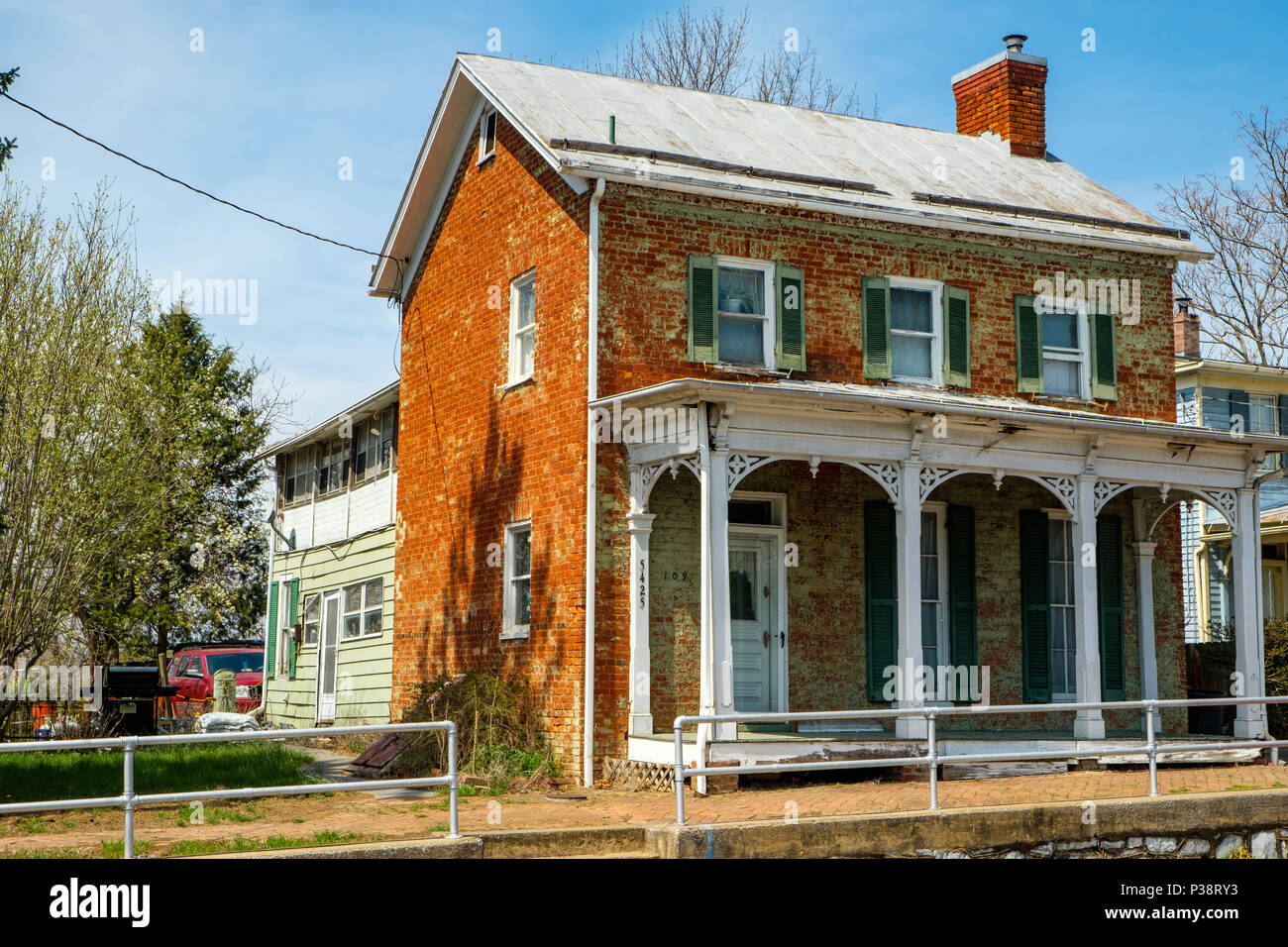 Welch House, 5425 Main Street, Stephens City, Virginia Stock Photo - Alamy
