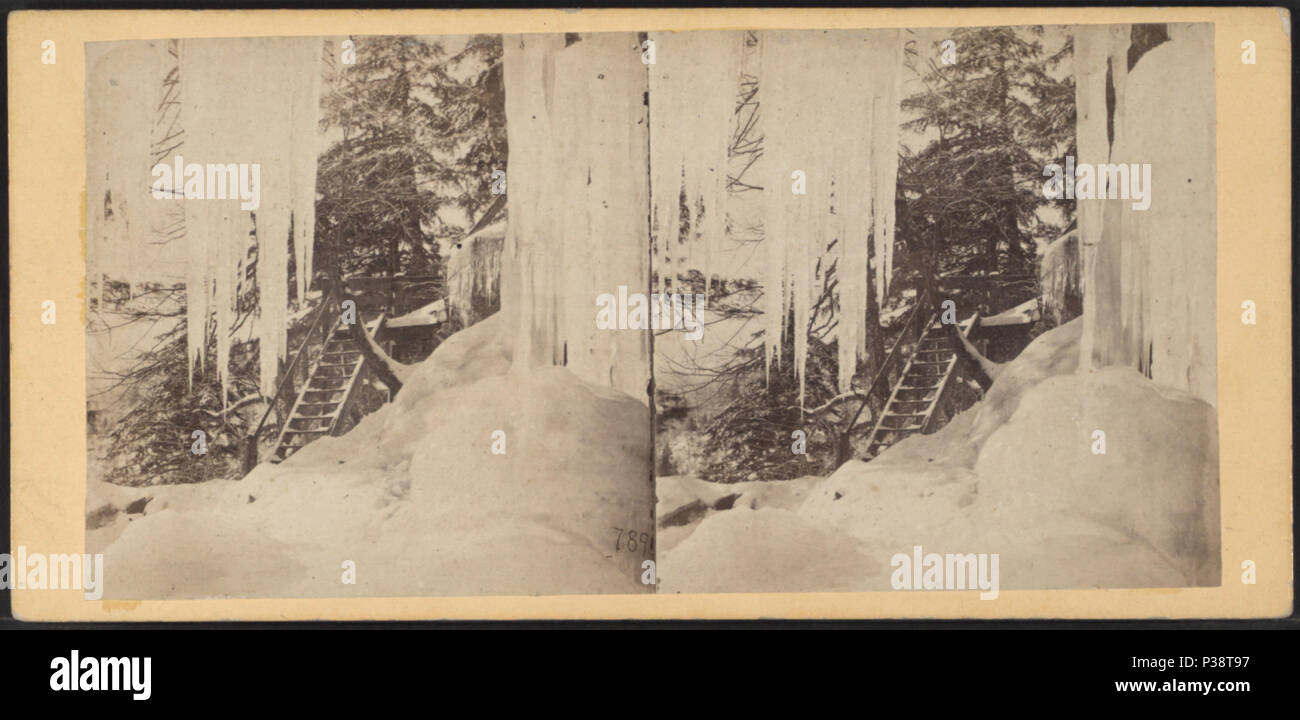 . Ice and snow scene in the Catskills. Coverage: [1860?-1870?]. Source ...