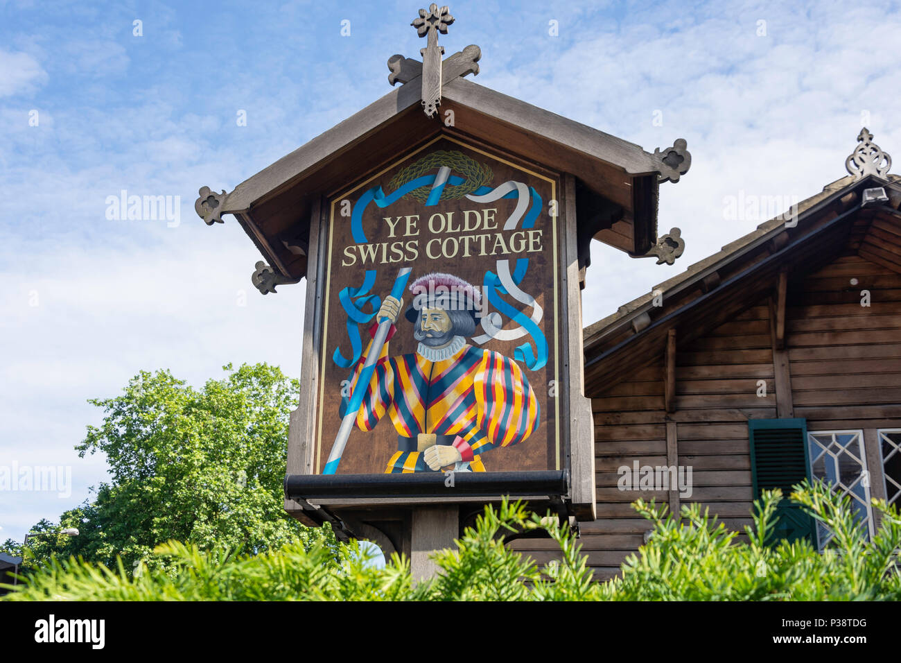 Swiss cottage london hi-res stock photography and images - Alamy