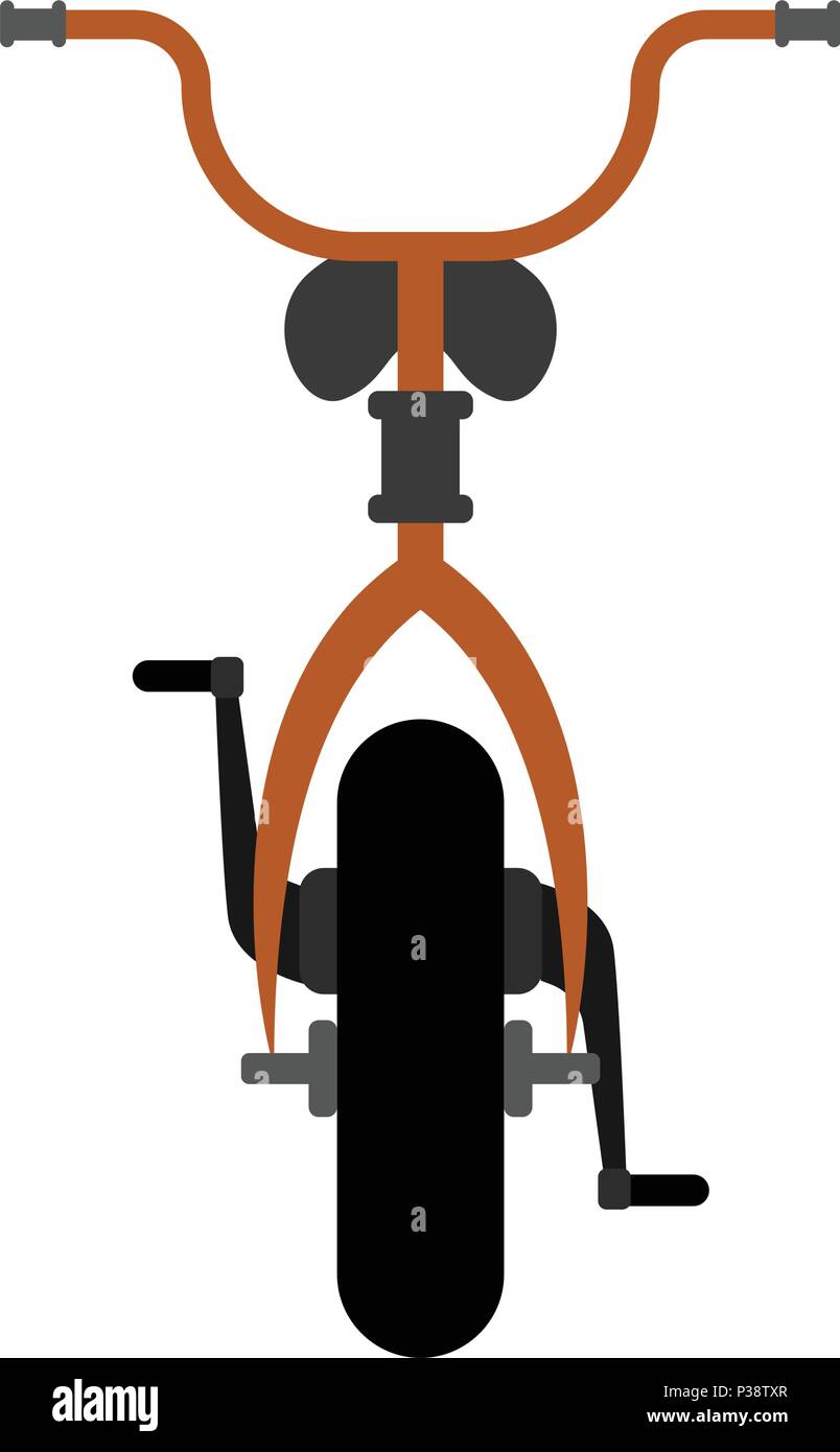 Front view of a bicycle Stock Vector Image & Art - Alamy