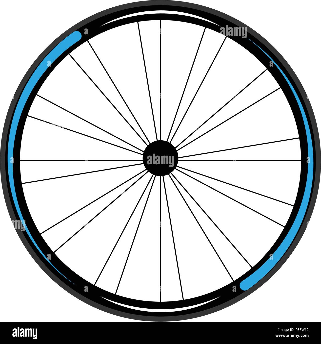 Bike wheel icon Stock Vector Image & Art - Alamy