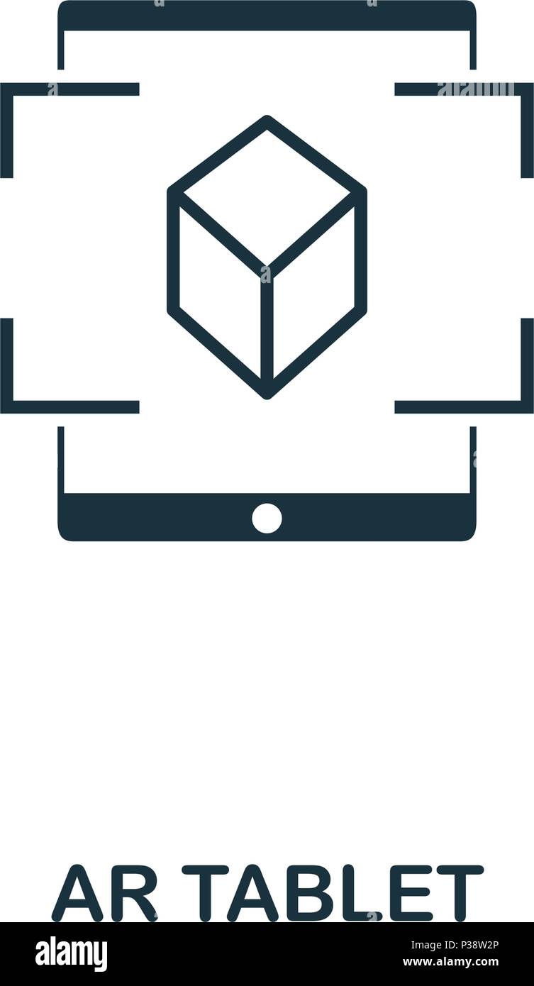 Augmented reality tablet Stock Vector Images - Alamy