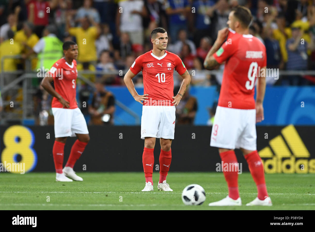 17 June 2018, Russia, Rostow am Don, Soccer, FIFA World Cup, Group E ...
