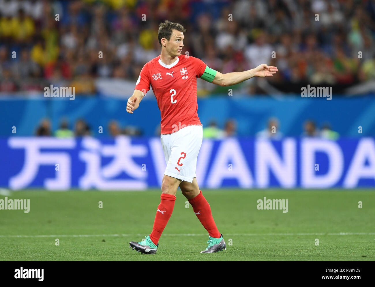 17 June 2018, Russia, Rostow am Don, Soccer, FIFA World Cup, Group E ...