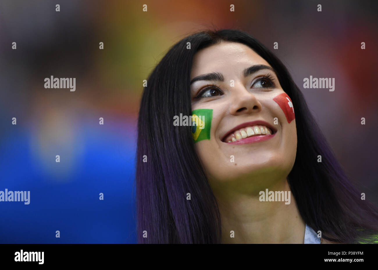 17 June 2018, Russia, Rostow am Don, Soccer, FIFA World Cup, Group E ...