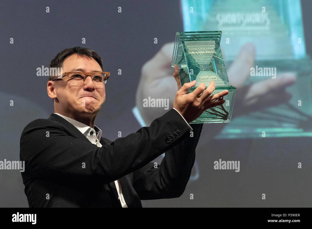 Singaporean director Yee Wei Chai receives the Grand Prix (George Lucas ...