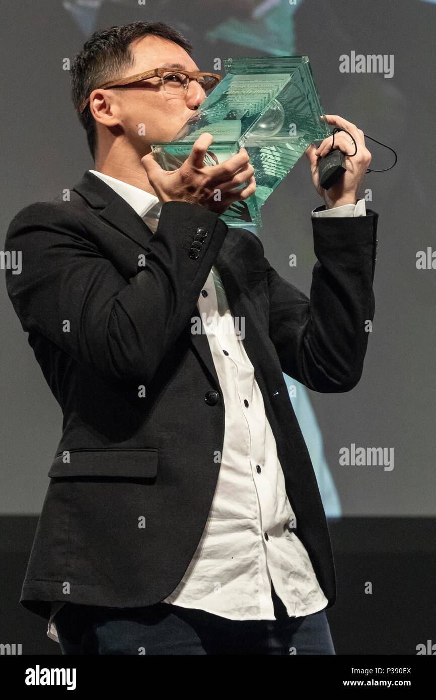 Singaporean director Yee Wei Chai receives the Grand Prix (George Lucas ...