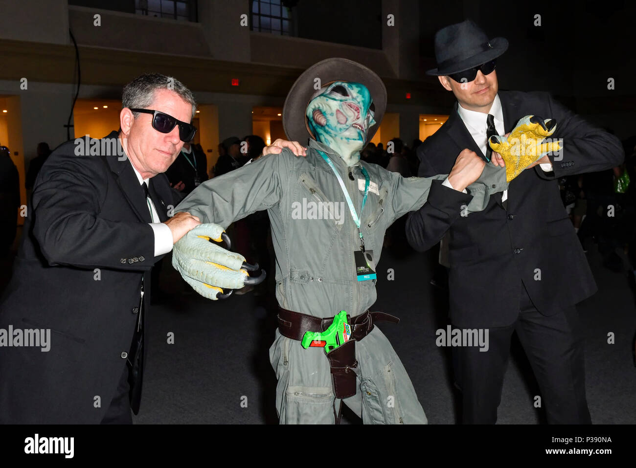 Pasadena, California, June 16, 2018, Alien Con day 2, Cosplay ...