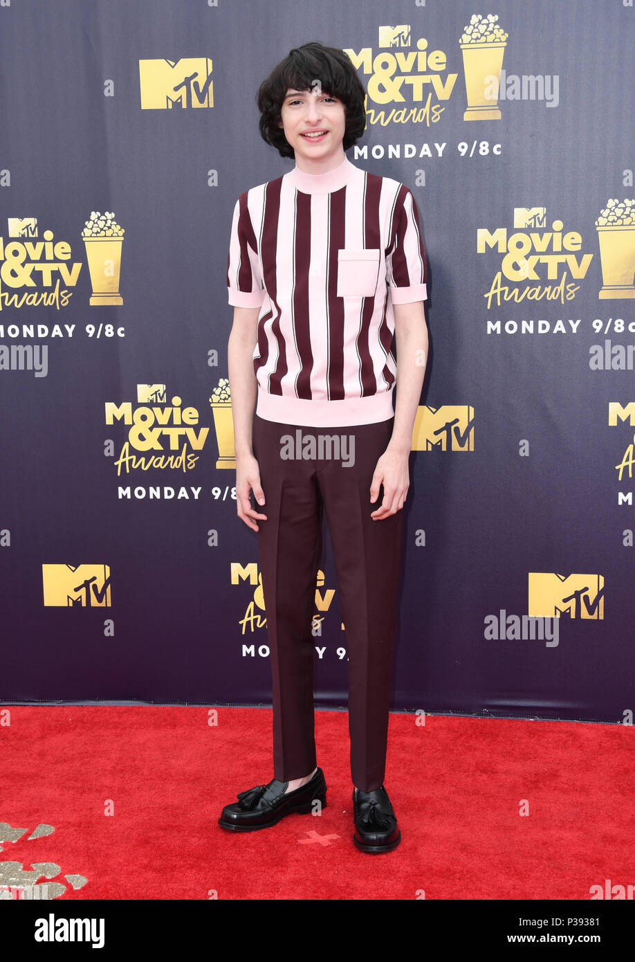 Finn wolfhard 2018 hi-res stock photography and images - Alamy