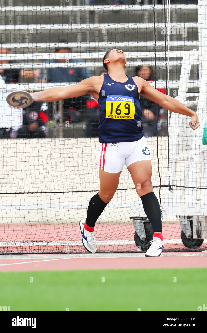 Shonan BMW Stadium Hiratsuka, Kanagawa, Japan. 17th June, 2018. Toshiki ...