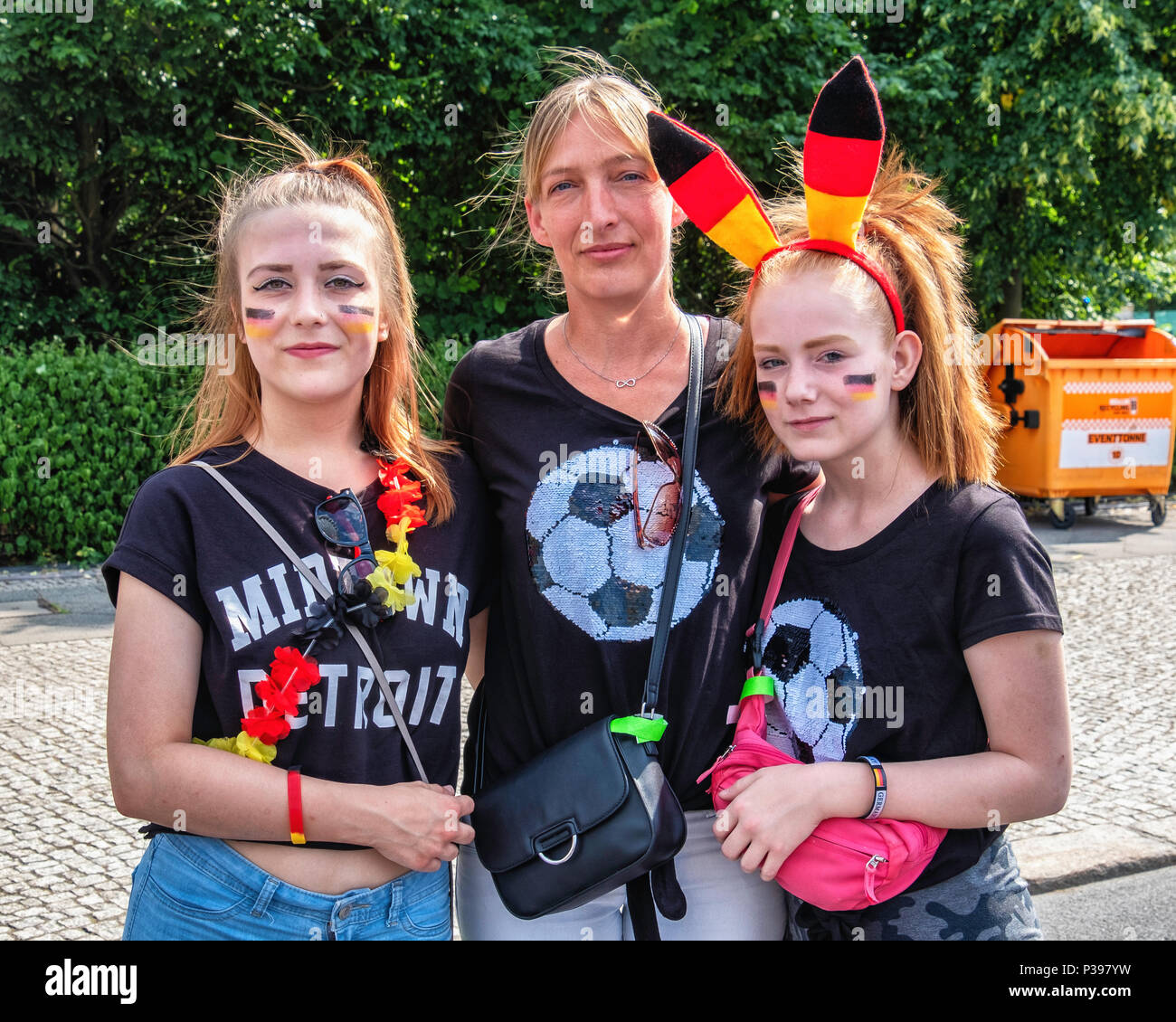 World cup german female fans hi-res stock photography and images - Alamy