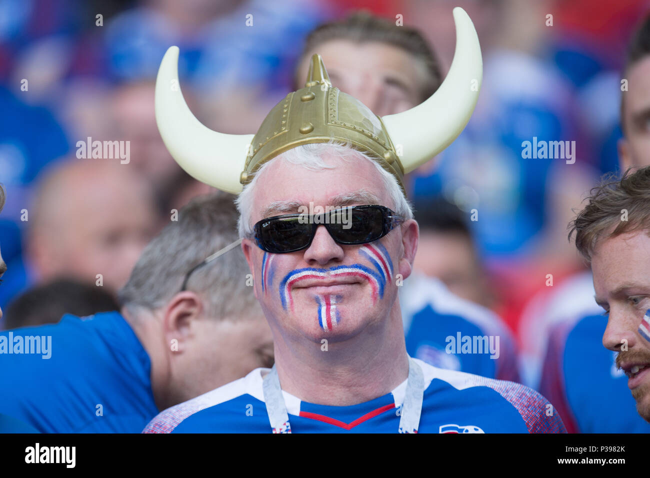 Iceland viking football fans hi-res stock photography and images - Alamy