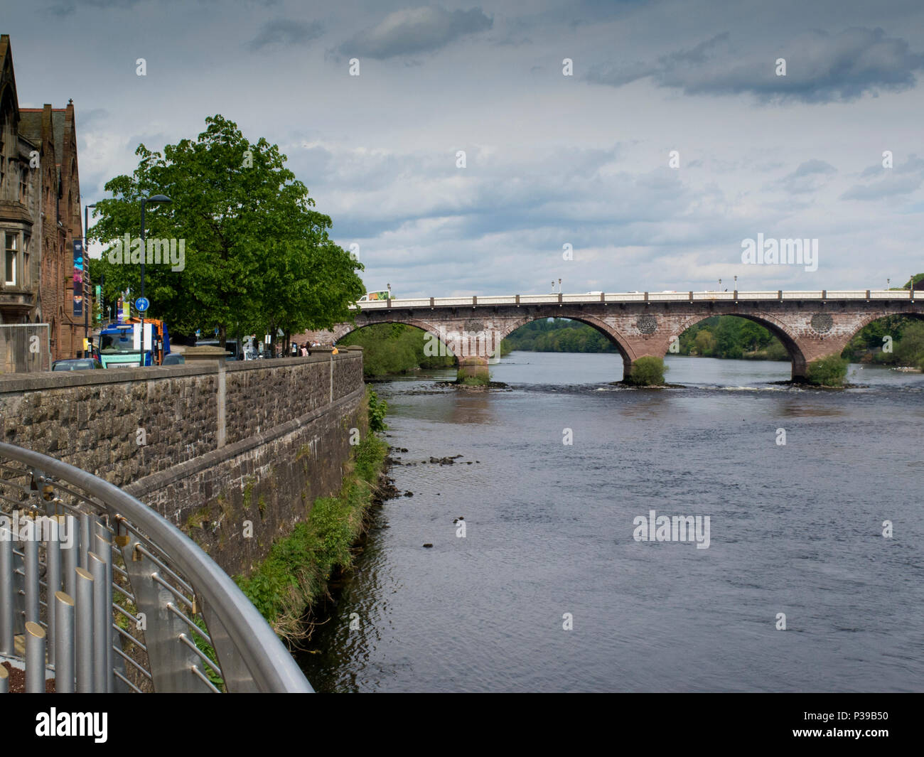 Perth Bridge Scotland Stock Photo - Alamy