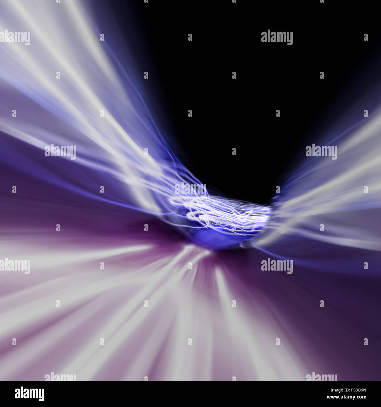 Glow lights abstract motion Stock Photo - Alamy