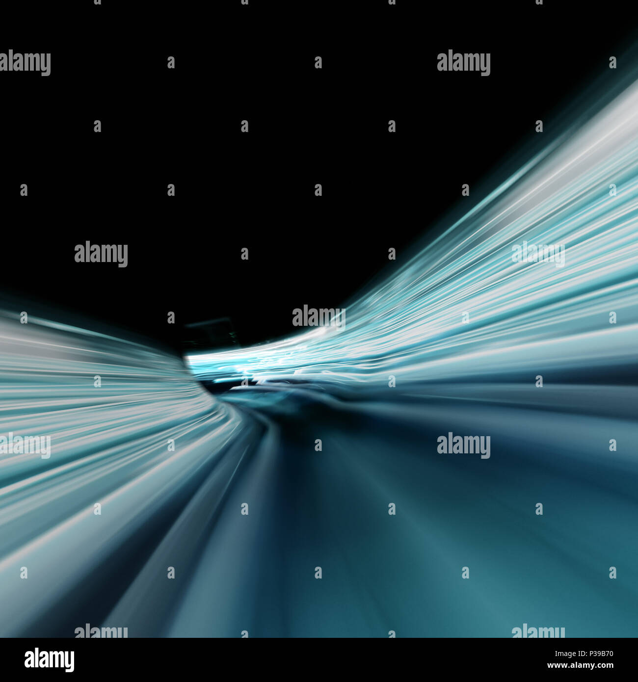 Speed lights effects Stock Photo - Alamy