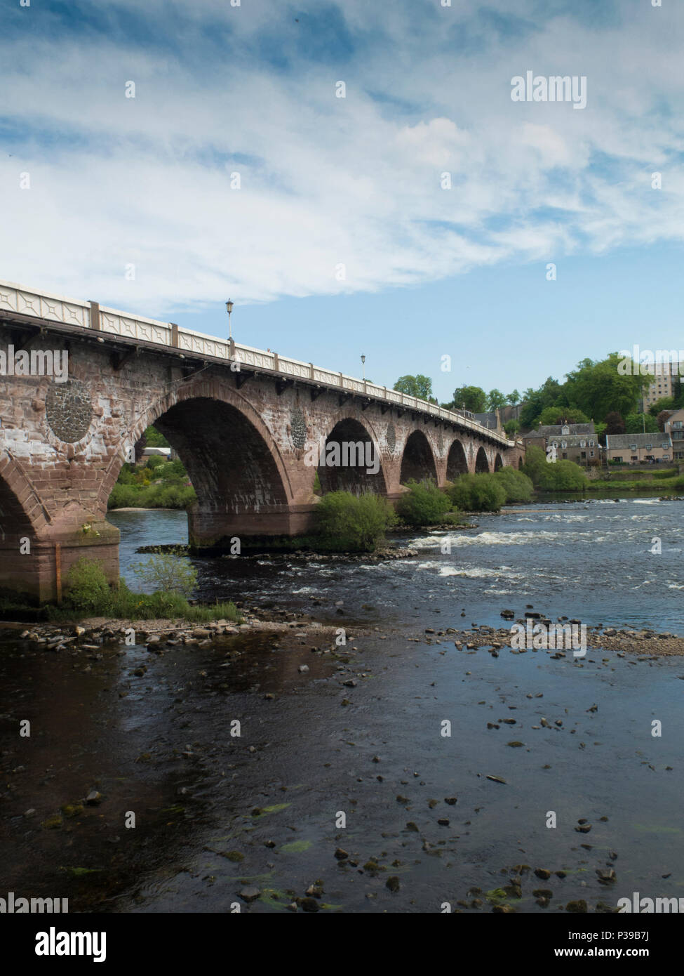 Perth Bridge Scotland Stock Photo - Alamy