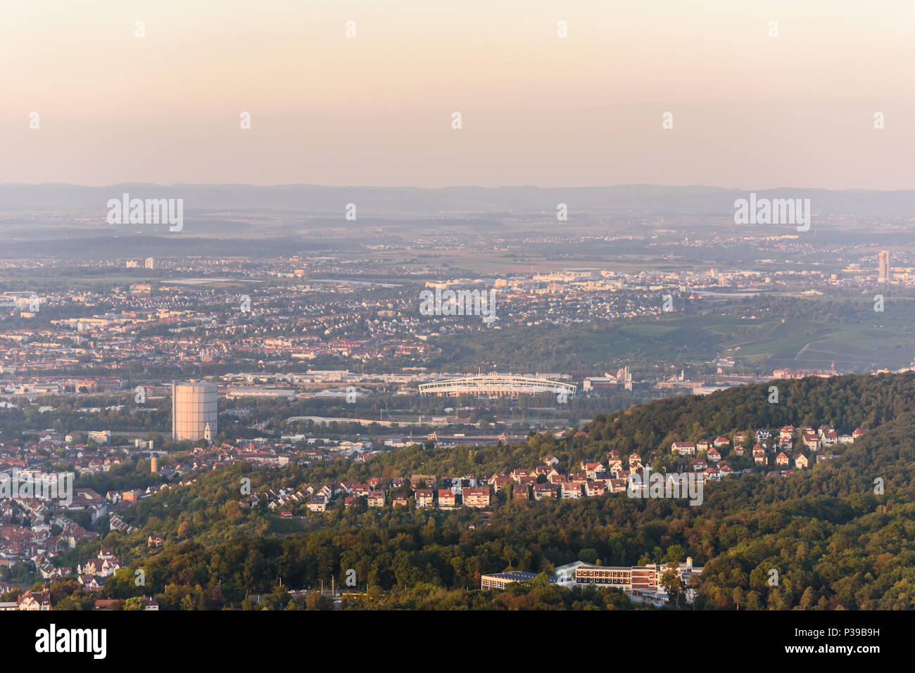 Stuttgart panoramic view hi-res stock photography and images - Alamy