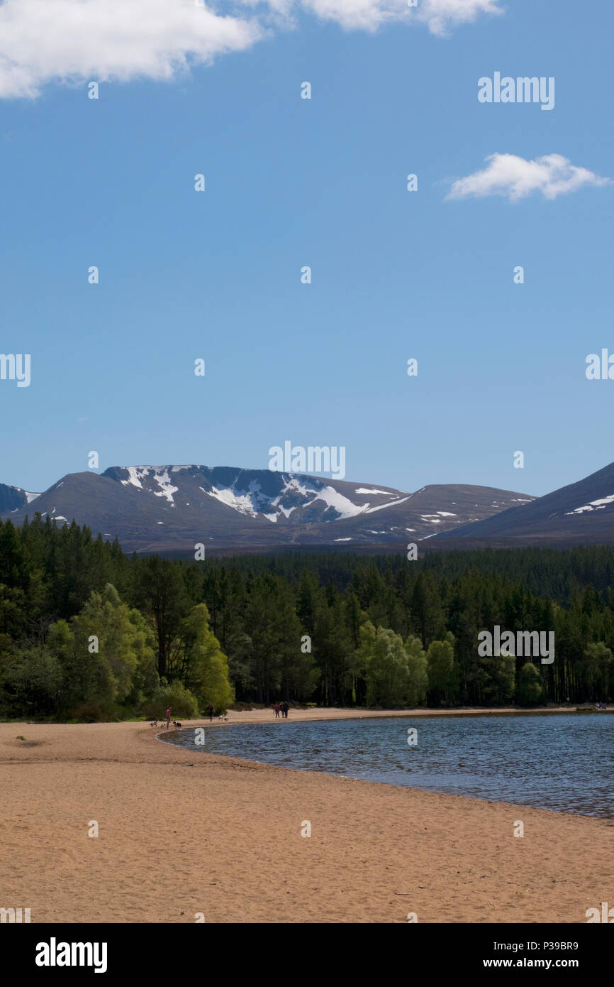 Loch Morlich Scotland Stock Photo - Alamy