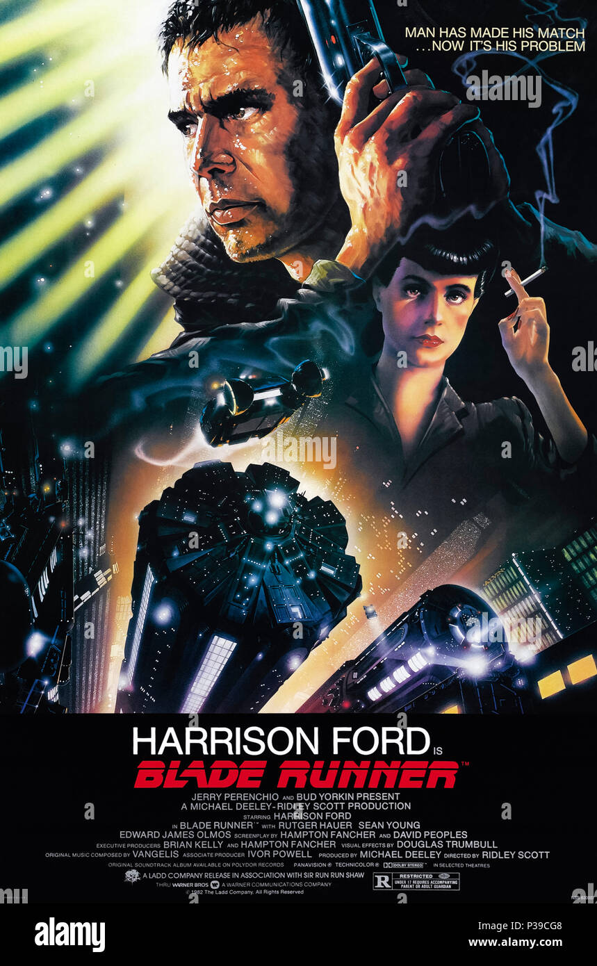 Blade Runner (1982) directed by Ridley Scott and starring Harrison Ford ...