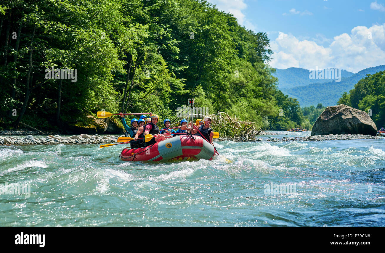 Tara river rafting hi-res stock photography and images - Alamy