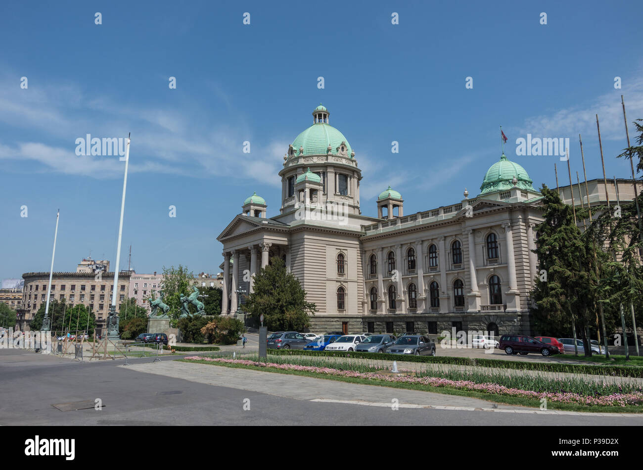 Belgrade palace assembly hi-res stock photography and images - Alamy