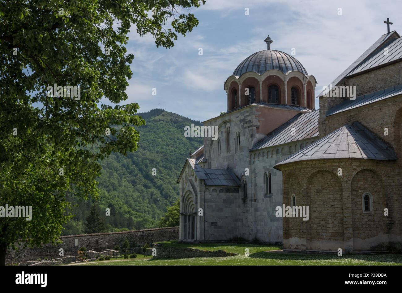 Studenica monastery, 12th-century Serbian orthodox monastery located ...