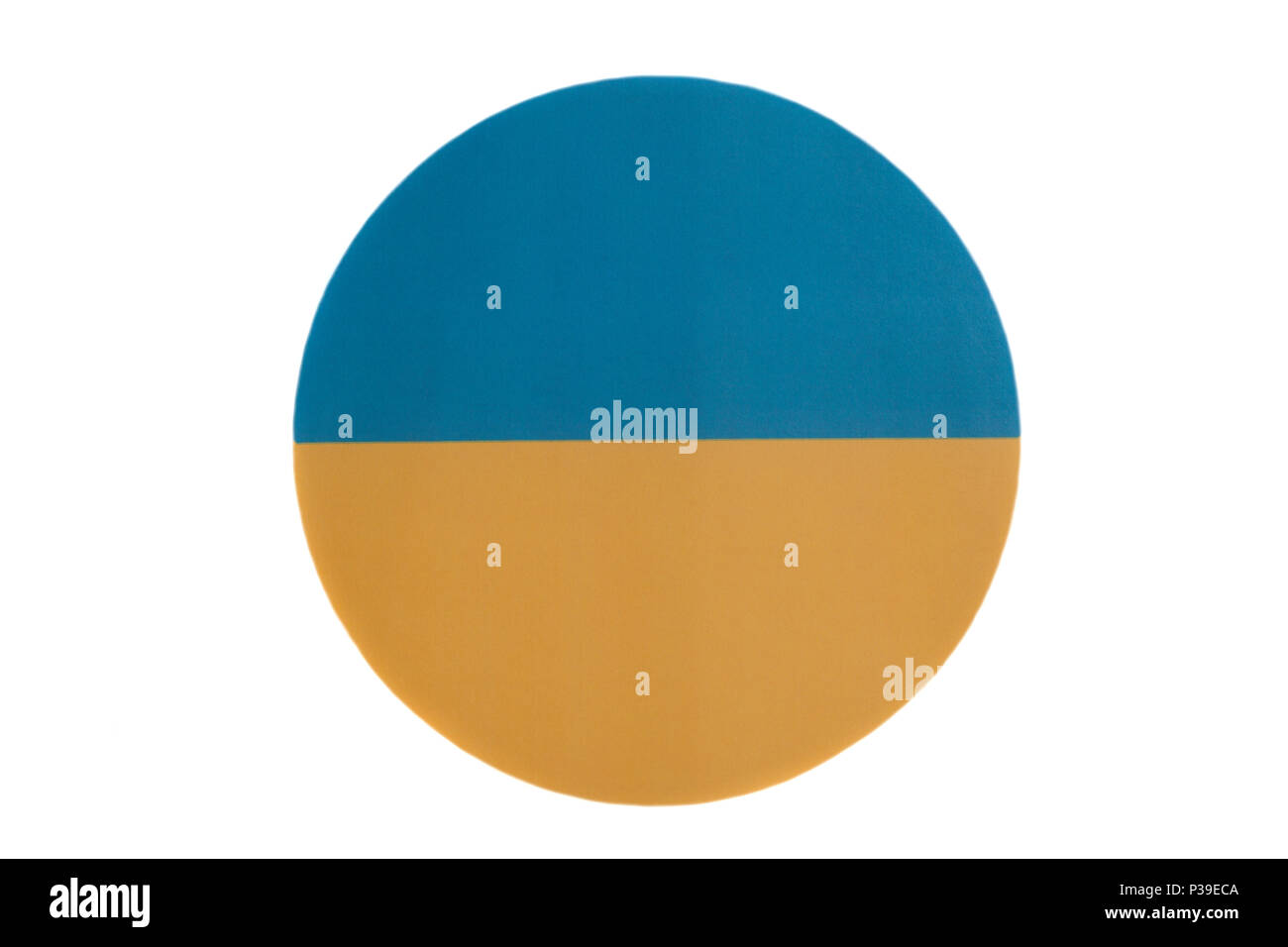 Round national flag of Ukraine Stock Photo - Alamy