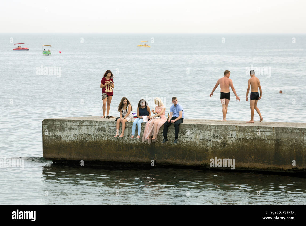 Odessa pier hi-res stock photography and images - Alamy
